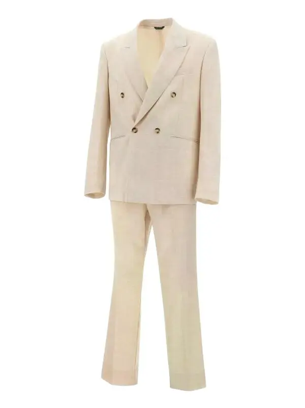 UNGARO Double-breasted Peak-lapel Suit - Neutrals