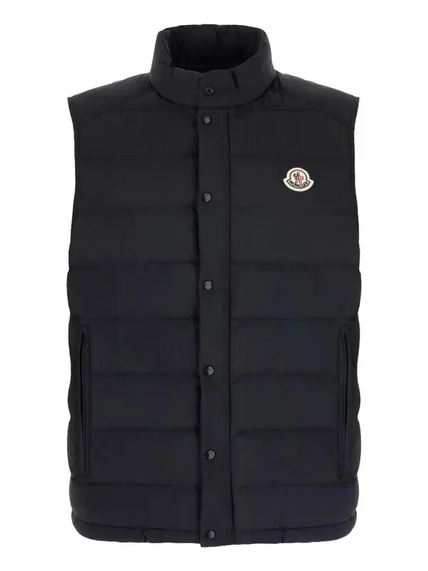 Moncler Barthe Quilted Sleeveless Gilet - Black