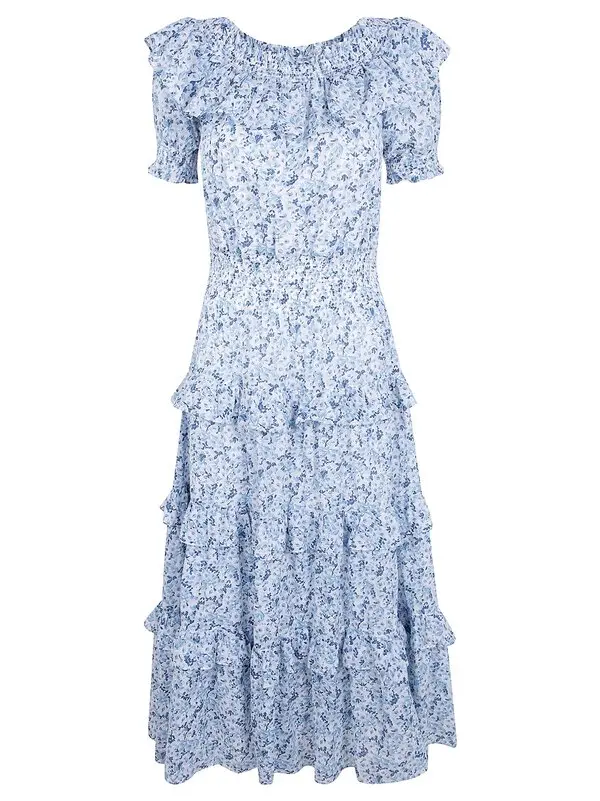 Ralph Lauren Woven Maxi Dress - White