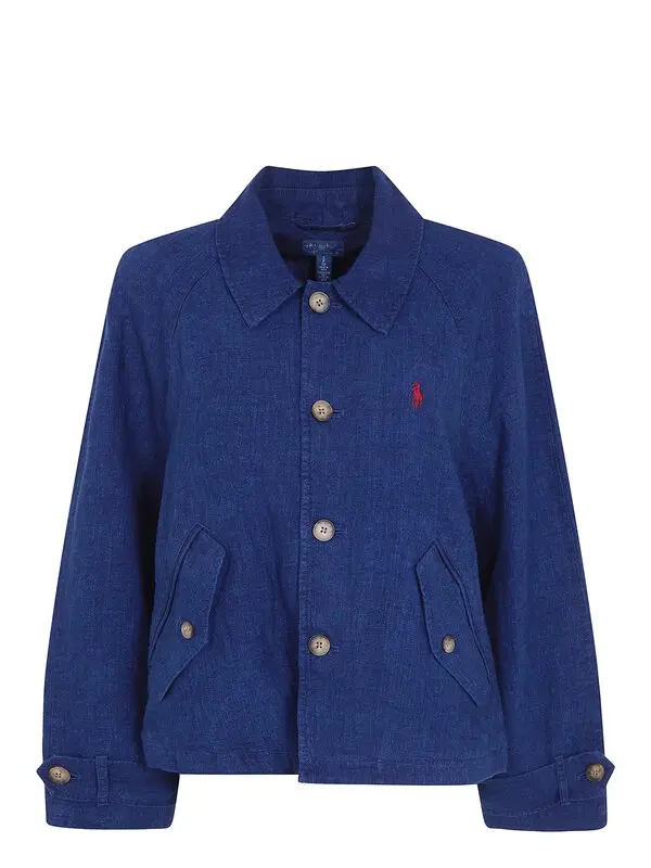 Polo Ralph Lauren Woven Windbreaker Jacket - Blue