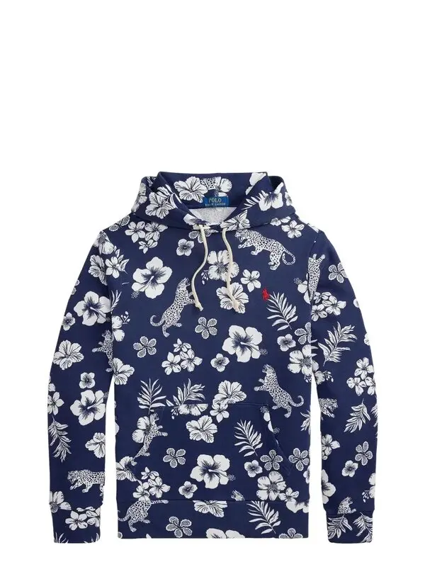 Polo Ralph Lauren Hooded Long-sleeved Sweatshirt - Blue