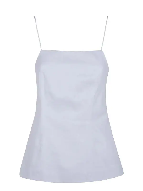 SEMICOUTURE Linen Top - White