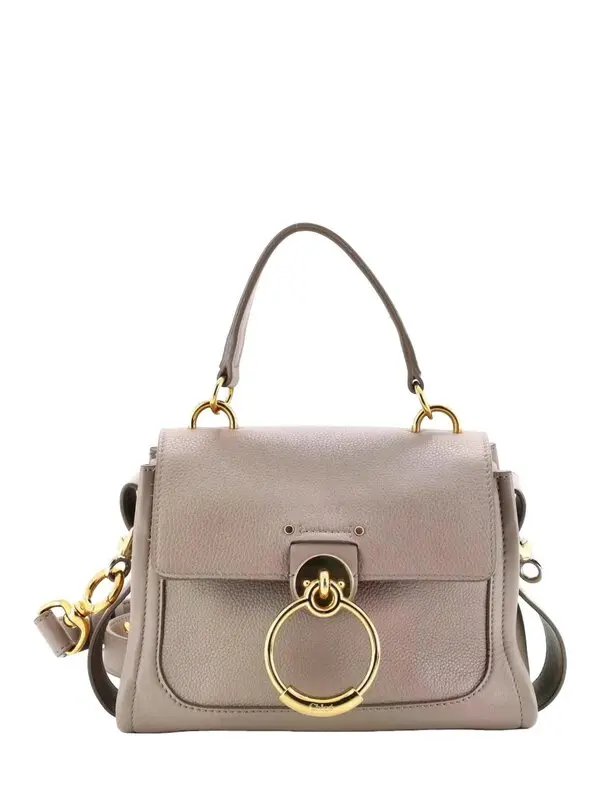 Chloé Tess Day Leather Mini Satchel - Neutrals