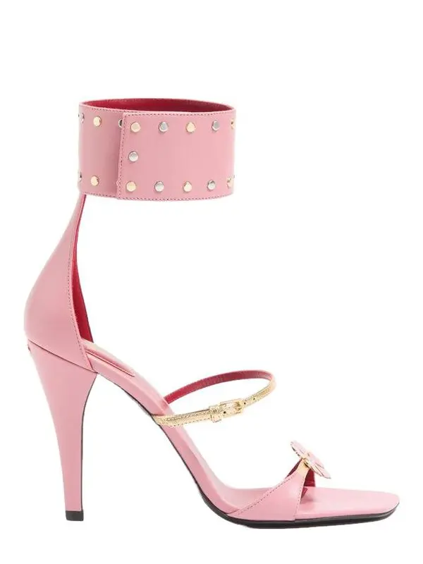 Valentino Garavani Cuffie Kidskin Sandal - Pink