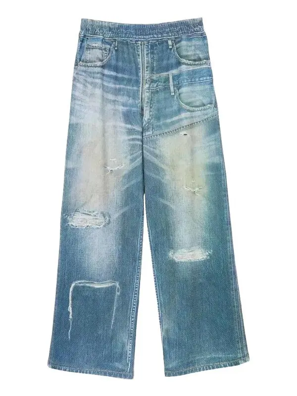 Andersson Bell Trompe-l'oeil Trousers - Blue