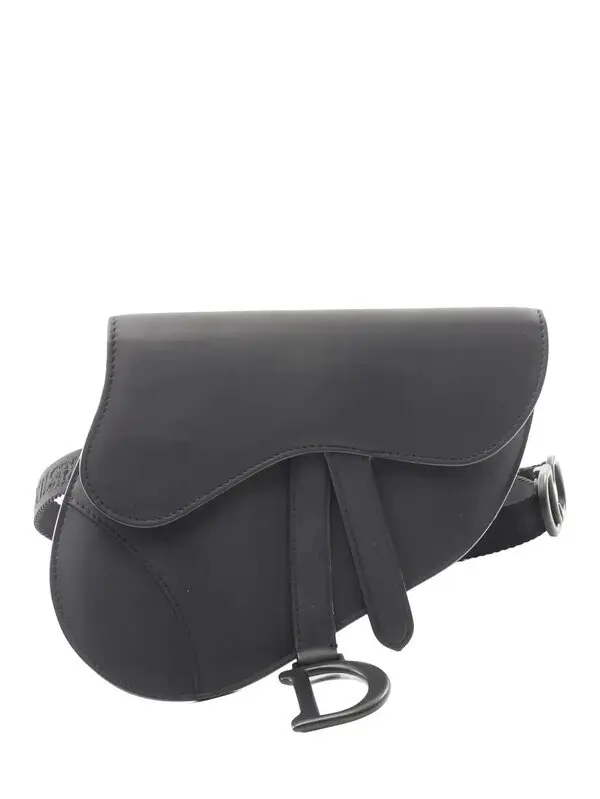 Dior 2010s Saddle Belt Bag - Black