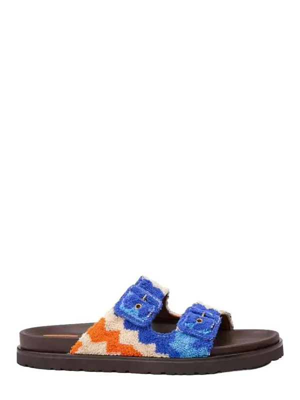 Missoni Zigzag Buckle-fastening Sandals - Blue
