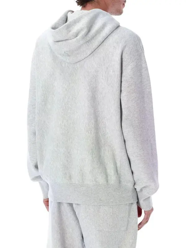 Champion Embroidered Logo Hoodie - Grey