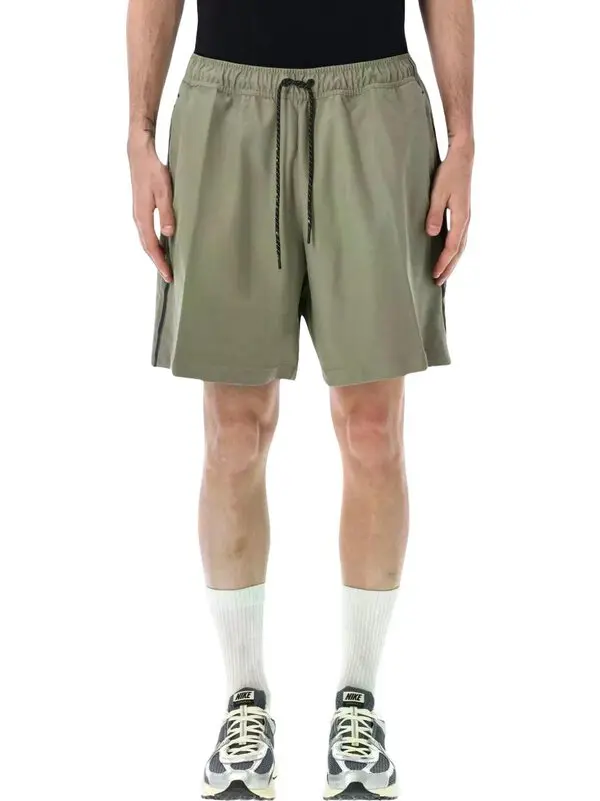 Nike Tech Drawstring-waist Shorts - Green
