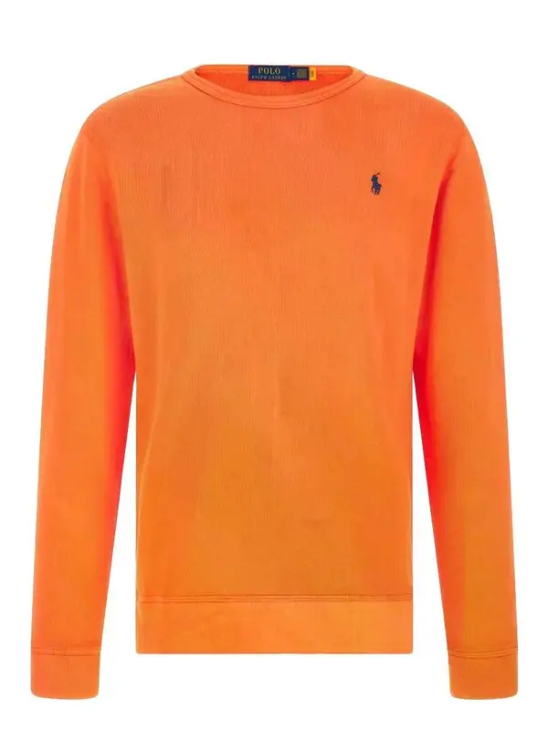 Polo Ralph Lauren Loopback Logo-embroidered Sweater - Orange