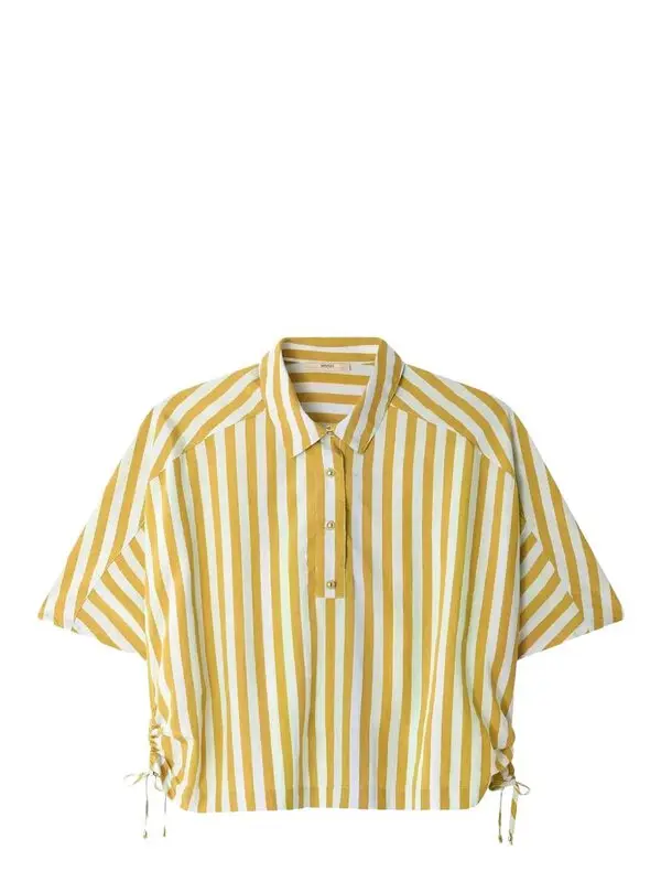SESSUN Lido Striped Shirt - Yellow