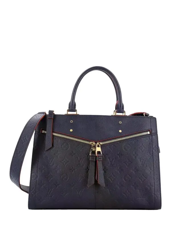 LOUIS VUITTON Sully Tote Monogram Empreinte Leather Mm - Blue