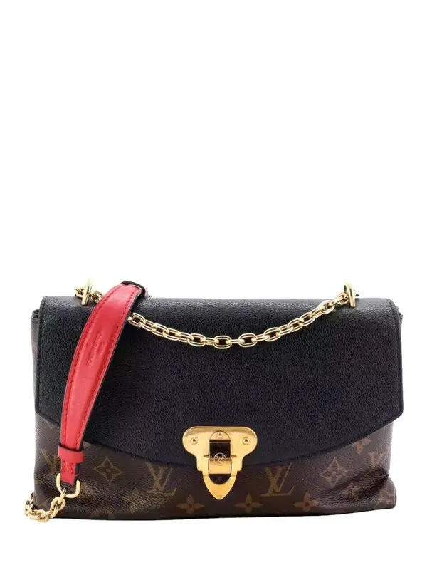 LOUIS VUITTON Saint Placide Handbag Monogram Canvas And Leather - Black