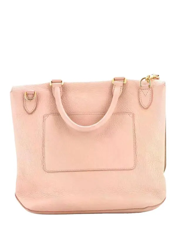 LOUIS VUITTON Volta Nm Leather Satchel - Pink