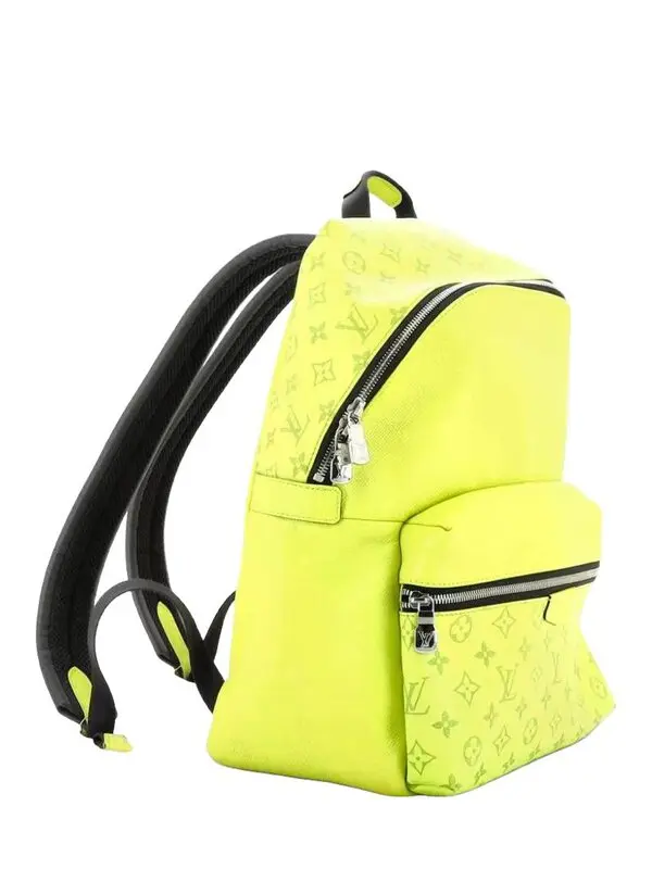 LOUIS VUITTON Discovery Monogram Taigarama Pm Backpack - Yellow