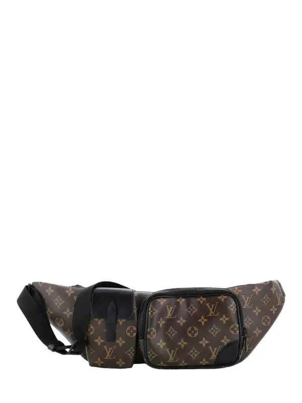 LOUIS VUITTON Christopher Bumbag Macassar Monogram Canvas - Black