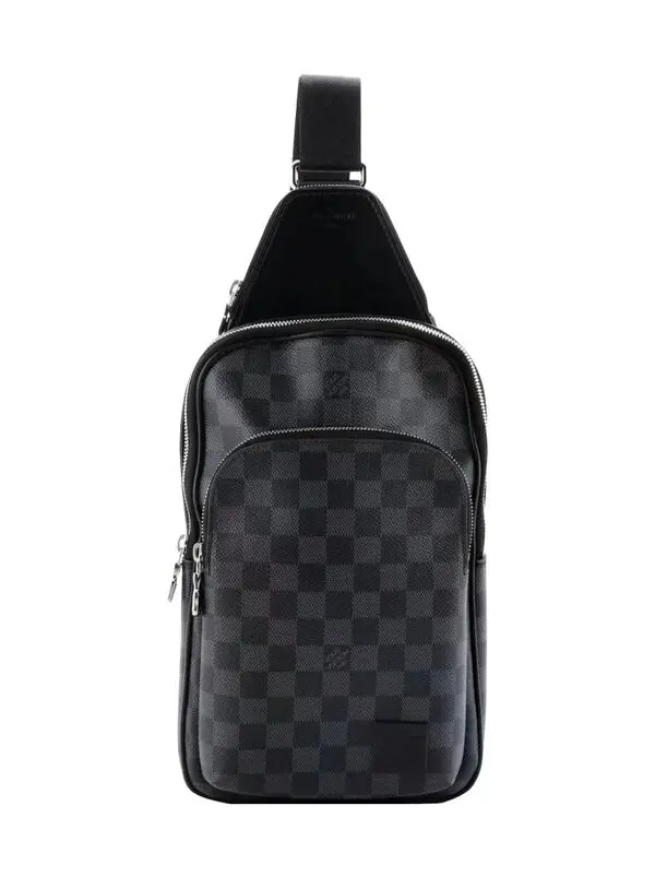 LOUIS VUITTON Avenue Sling Bag Nm Damier Graphite - Black