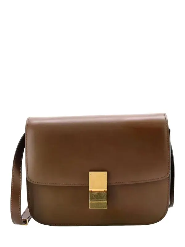 Celine Classic Box Bag Smooth Leather Medium - Brown