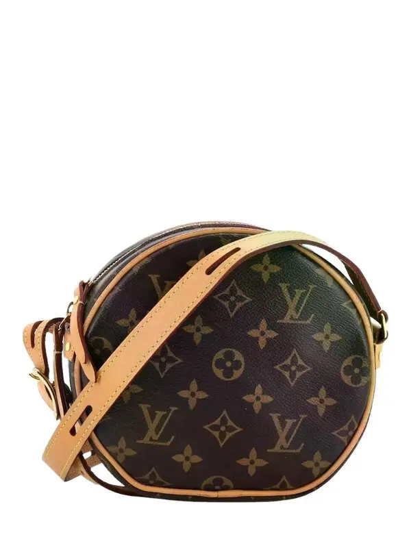 LOUIS VUITTON Boite Chapeau Souple Bag Monogram Canvas Pm - Brown