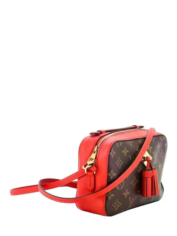 LOUIS VUITTON Saintonge Monogram Crossbody Bag - Brown