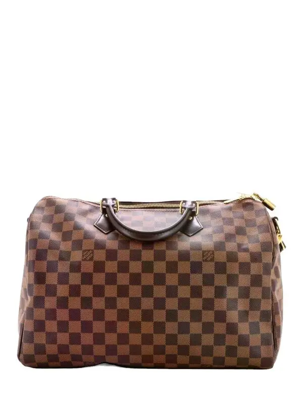 LOUIS VUITTON Speedy Bandouliere 35 Satchel - Brown