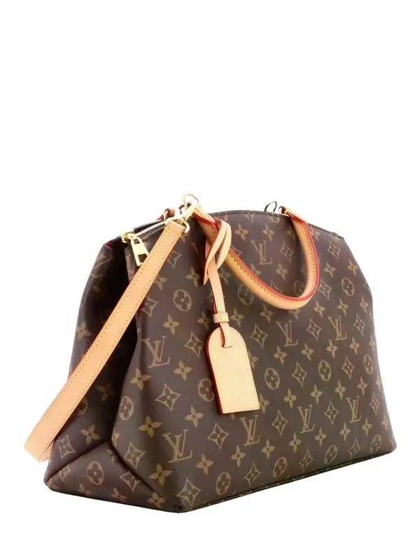 LOUIS VUITTON Grand Palais Monogram Canvas Shoulder Bag - Brown