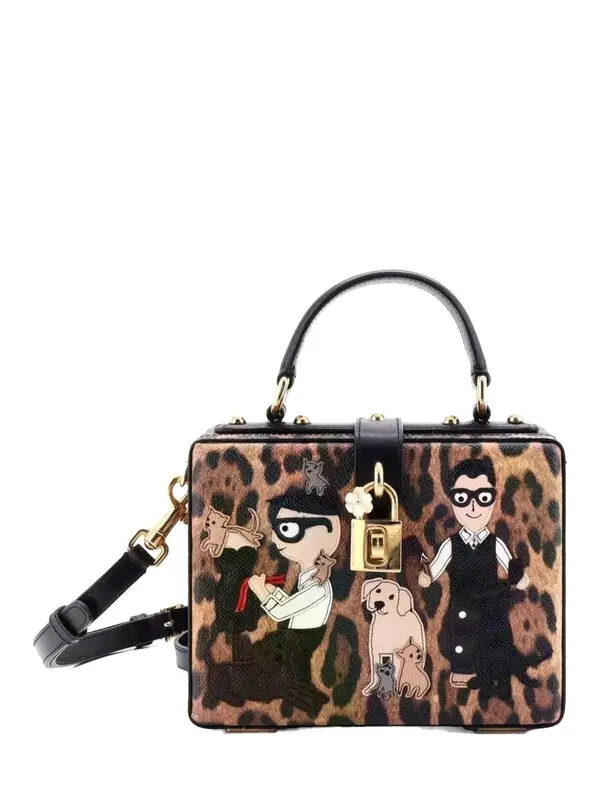 Dolce & Gabbana Treasure Box Small Satchel - Brown
