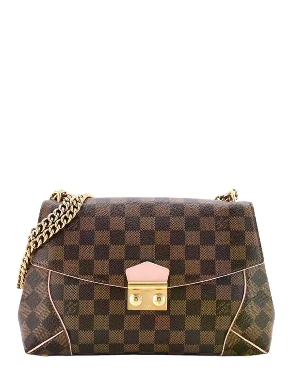 LOUIS VUITTON Caissa Clutch Damier Shoulder Bag - Brown