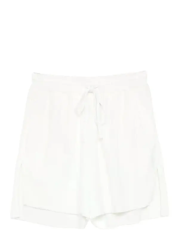 THOM KROM Drawstring Layered Shorts - White