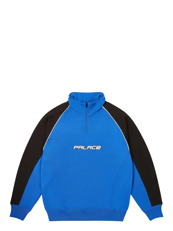 PALACE Palstar Quarter Zip - Blue