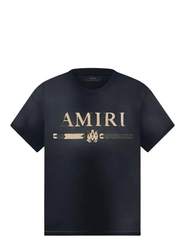 Amiri Ma Bar Appliqué Tee - Black