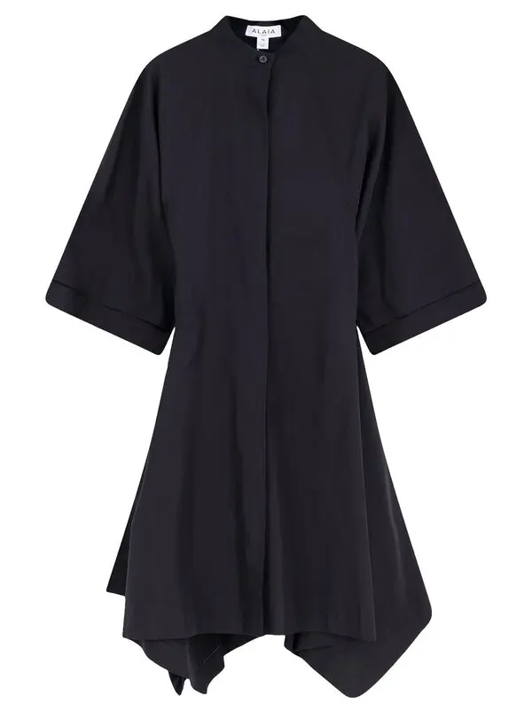 Alaïa Paneled Dress - Black