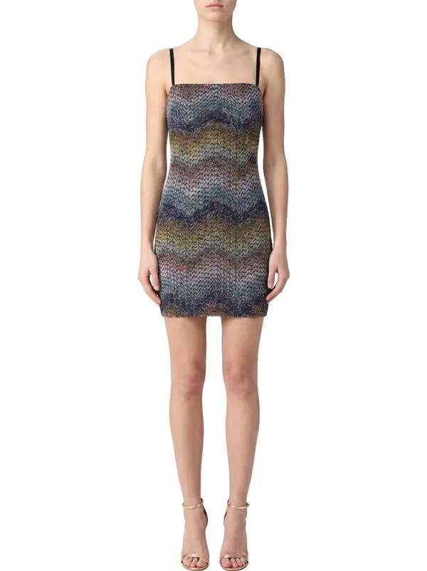 Missoni Zig Zag Knit Mini Dress - Multicolor