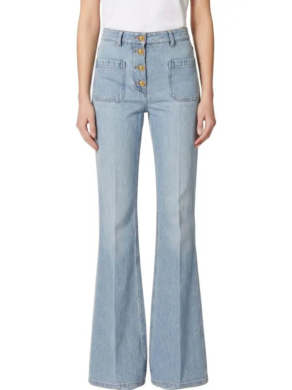 Valentino Garavani Flare Jeans - Blue