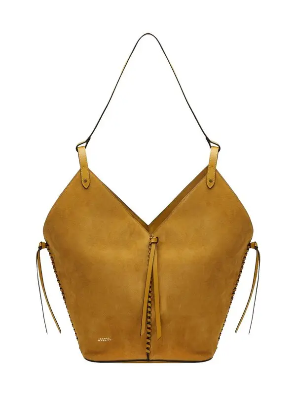 Isabel Marant Étoile Tampa Suede Shoulder Bag - Camel