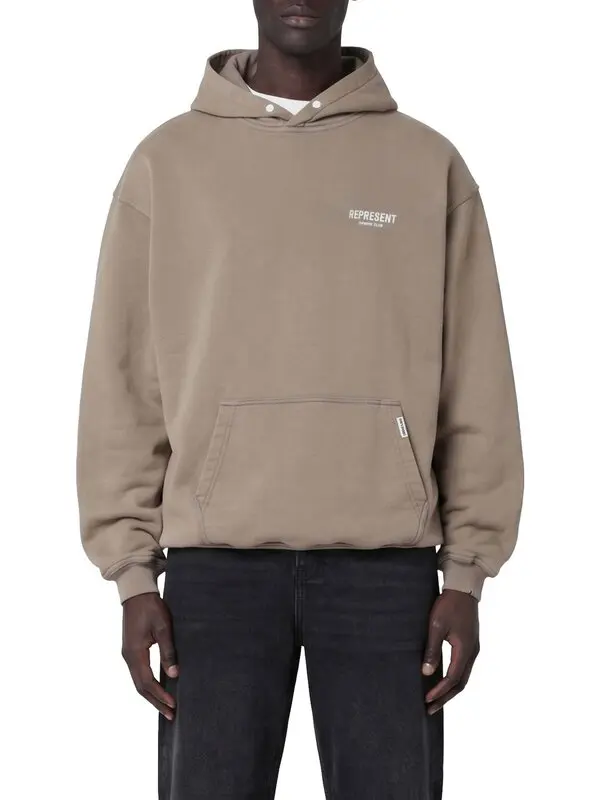REPRESENT Pullover Hoodie - Beige