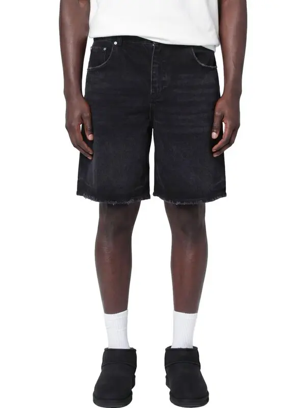 REPRESENT Denim Shorts - Black