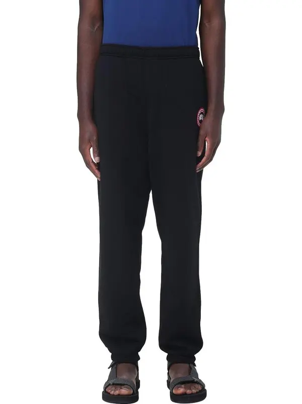 Canada Goose Logo Detail Joggers - Black