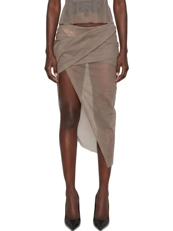 Rick Owens Skirt - Grey