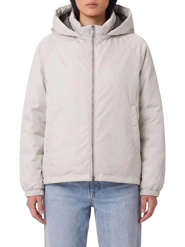 MOORER Hooded Jacket - Beige