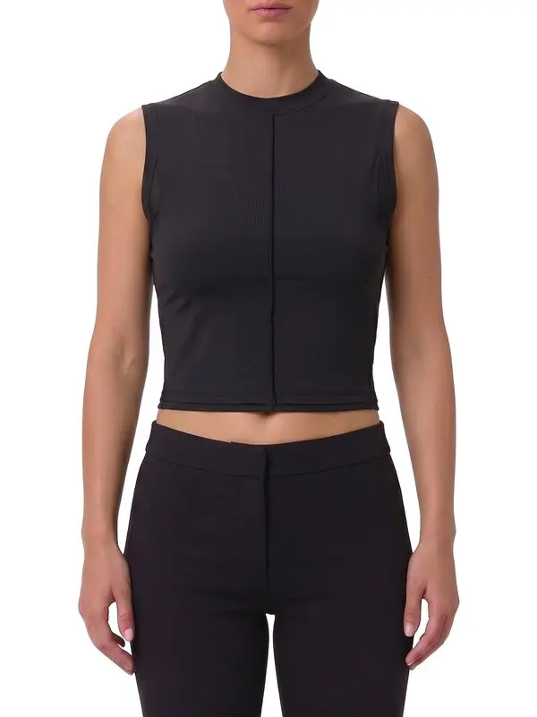 Y3 Sleeveless Top - Black