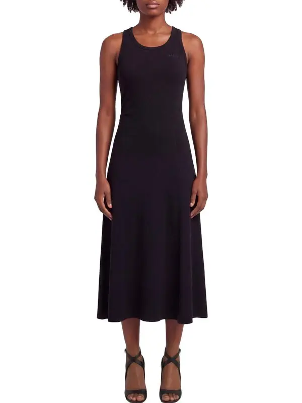 Alexander McQueen Racerback Dress - Black