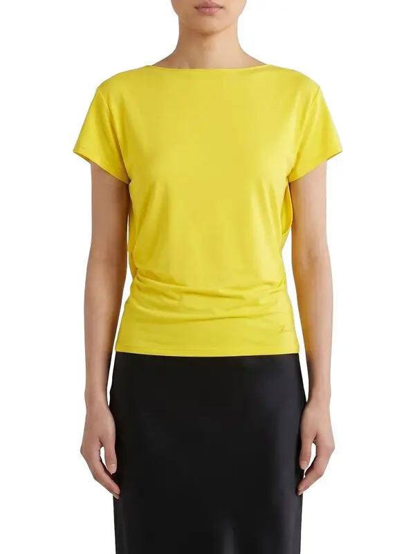 Jacquemus Draped Top - Yellow