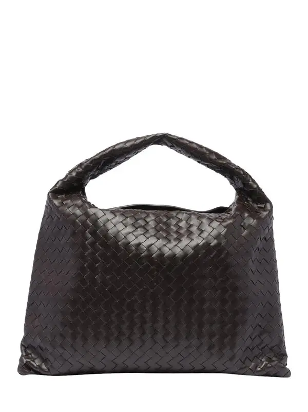Bottega Veneta Woven Shoulder Bag - Brown