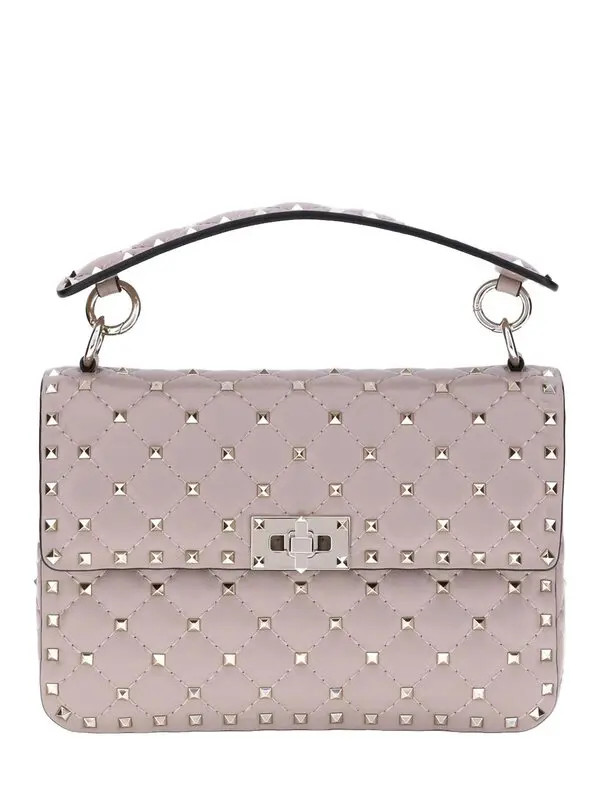 Valentino Garavani Quilted Studded Handbag - Blush Pink