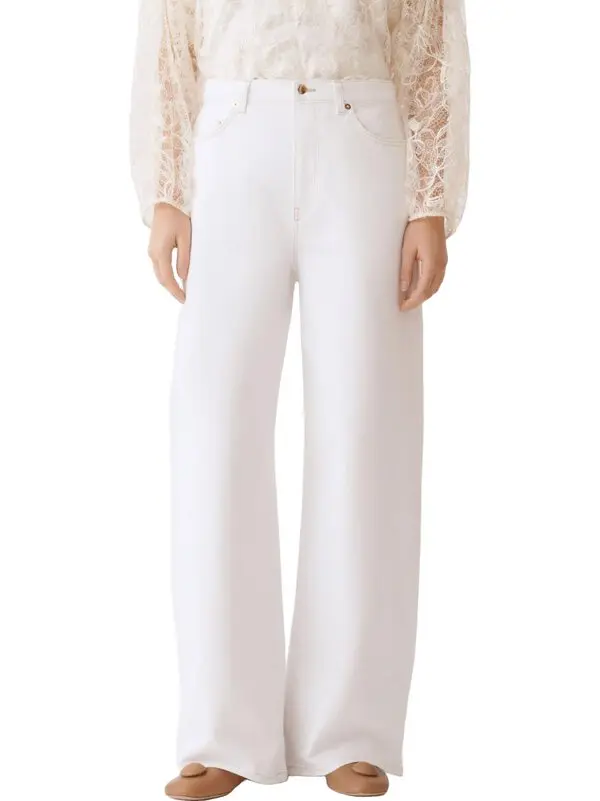Fabiana Filippi Wide Leg Jeans - White