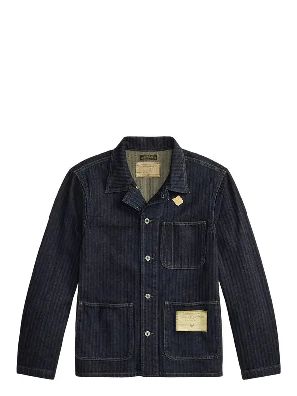 Ralph Lauren Limited-edition Indigo Herringbone Shirt - Rinse