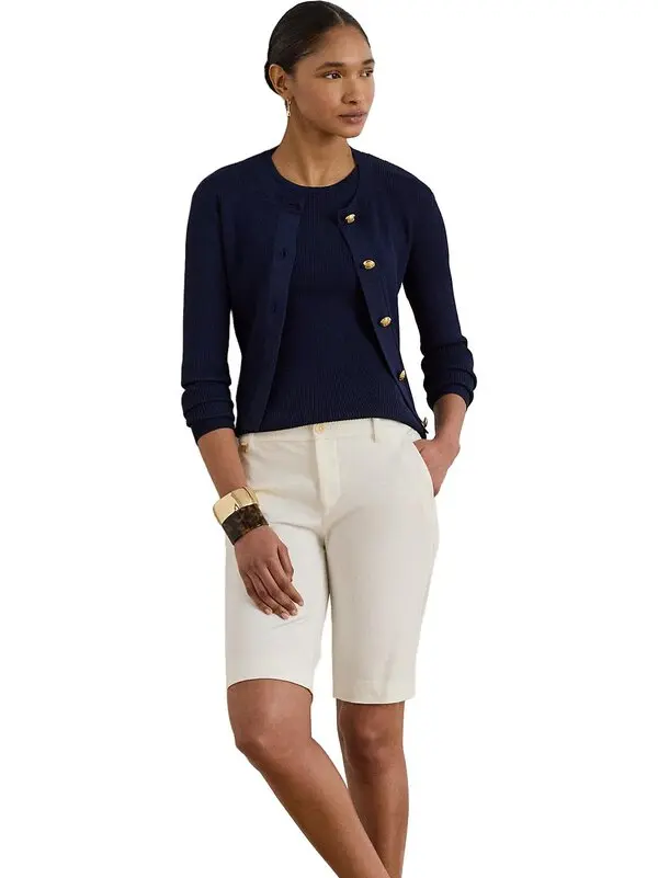 Ralph Lauren Bi-stretch Twill Short - White