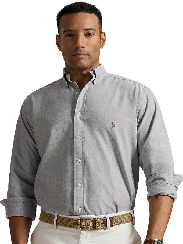 Ralph Lauren The Iconic Oxford Shirt - Slate