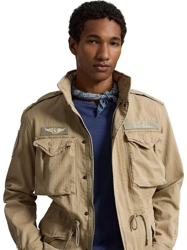 Ralph Lauren The Iconic Field Jacket - Rl Khaki Washed